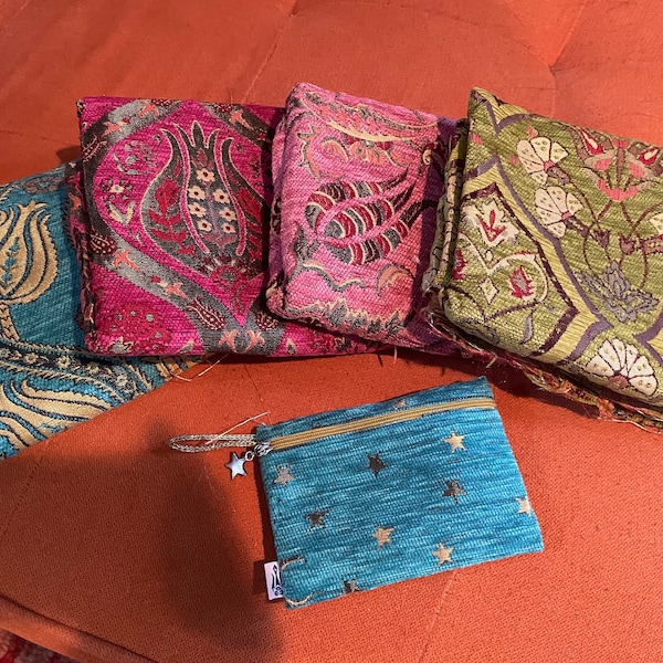 Upholstery Fabric,turkish Fabric, Green Carnation Pattern Fabric ...