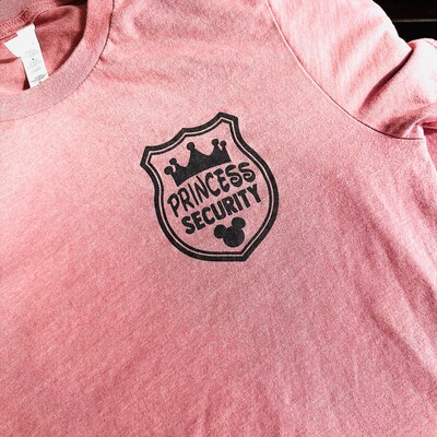 Princess Security Shirt, Daddy, Brother, Boyfriend Agent Tee, Birthday ...