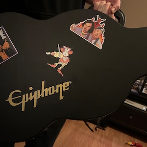 Eddie Van Halen Sticker Birthday Gift / Classic Rock Stickers / Metal ...