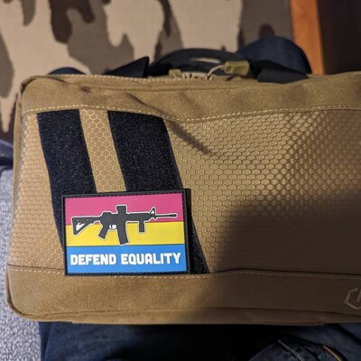 Defend Equality Trans Flag and Rifle Hard Enamel Pin - Etsy