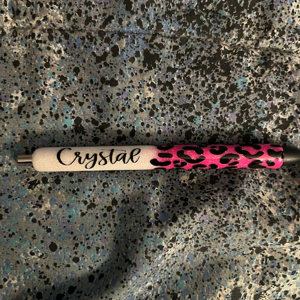 Ombre’ Glitter Pens, Leopard Print Glitter Pens, Planner Accessories ...