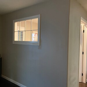 8 Pane Vintage Antique Wood Window Frame Sash 36x20 Light - Etsy