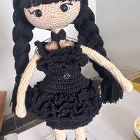 Wednesday Addams Party Dress Body Pattern Pdf TUTORİAL ENGLİSH & SPA ...