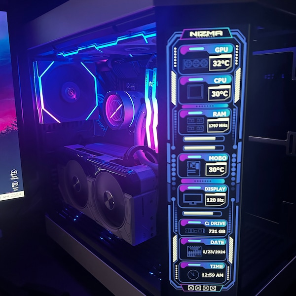 SENSOR PANEL TEMPLATE 515 X 1920 (12.6" Displays) *for Uses With Aida64 ...