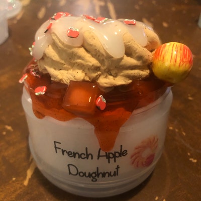 Apple Doughnut, DIY Slime, Snow Butter Slime, Apple Slime, Fall Slime ...