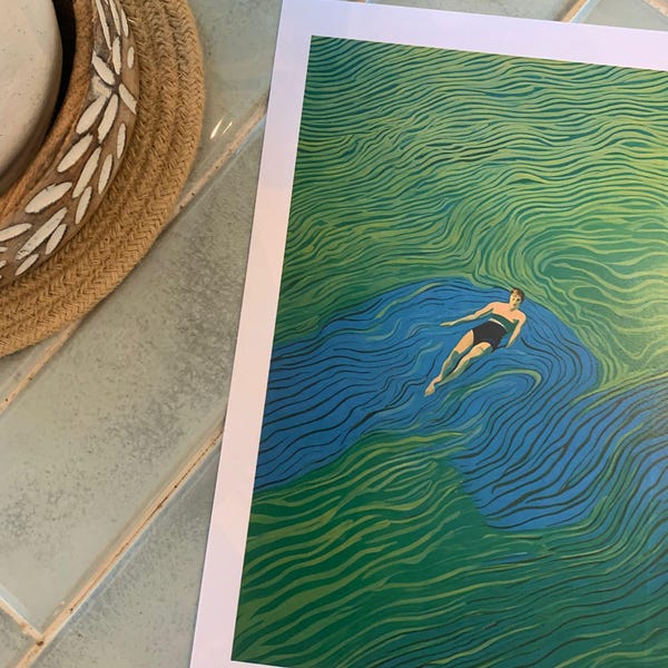 Swimming Pool David Hockney Downloadable Art Print - Etsy