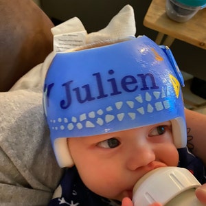 Doc Band Baby Helmet Bear Graduation Shirt Cranial Band Decal | Etsy