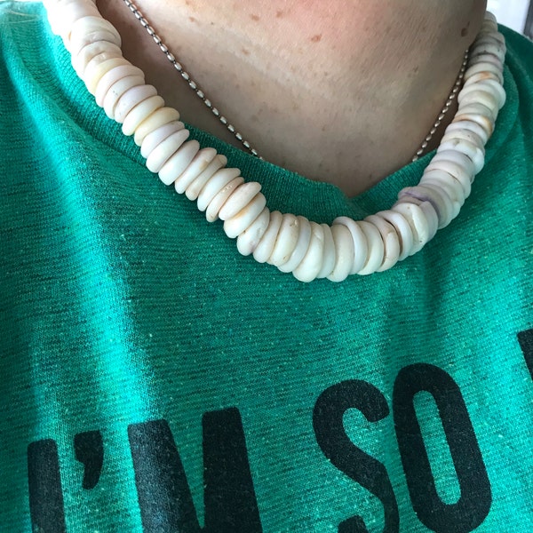 Authentic Hawaiian Puka Shell Necklace, Handmade, Gift, Choker, Rare - Etsy