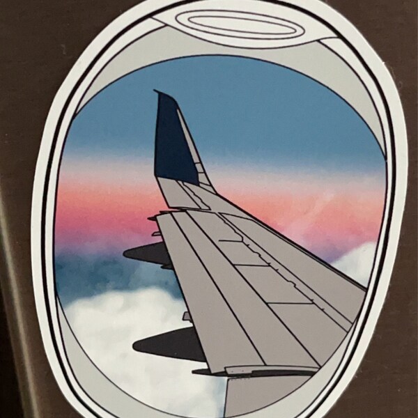 Holographic Travel Inspired Sticker, Waterproof Waterbottle Sticker ...