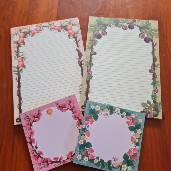 Peach Letter Paper A5 To-do Letter Paper Sized Notepad to Do Planner 50 ...