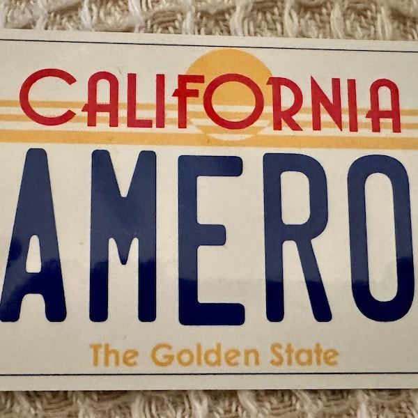 American Flag Mustang License Plate - Etsy
