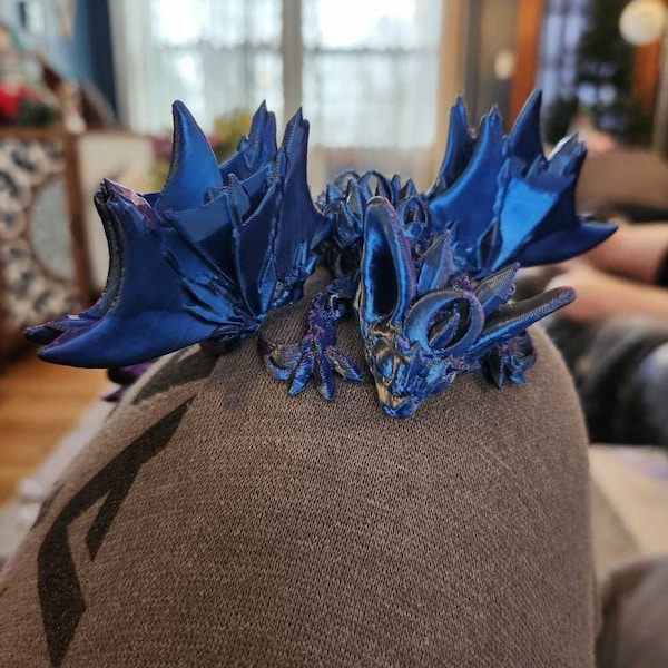 Nightwing Dragon: Cinderwing3d, STL File for 3D Printing, Cute Fantasy ...