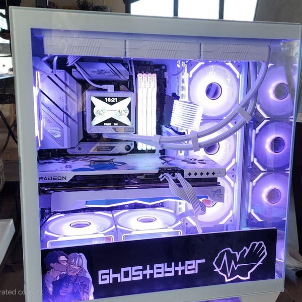 Personalized Gaming Computer RGB Plate,gaming Pc Mods, Custom Pc RGB ...