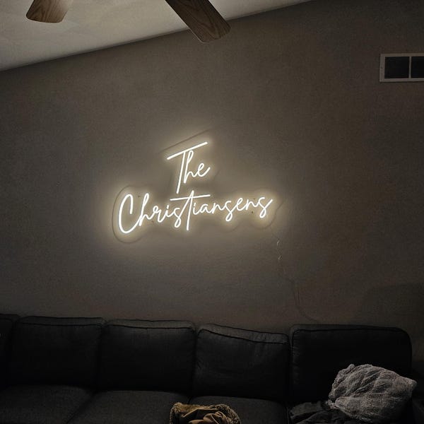 Neon Sign Custom Name, Custom Neon Sign Battery Operated, Neon Sign ...