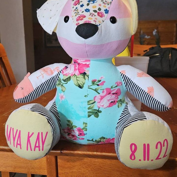 Memory Bear Keepsake - Etsy