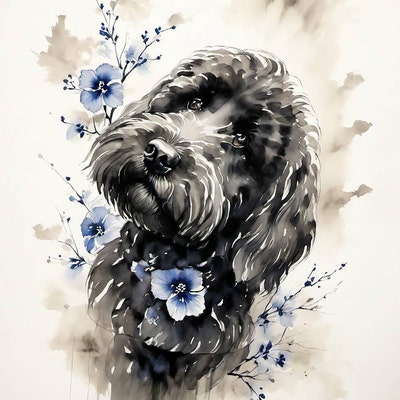 Custom Pet Portrait, Personal Pet Portrait From Photo, Digitally ...