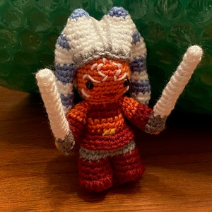 Young Ahsoka Tano Star Wars Mini Amigurumi Pattern PDF Crochet Pattern ...