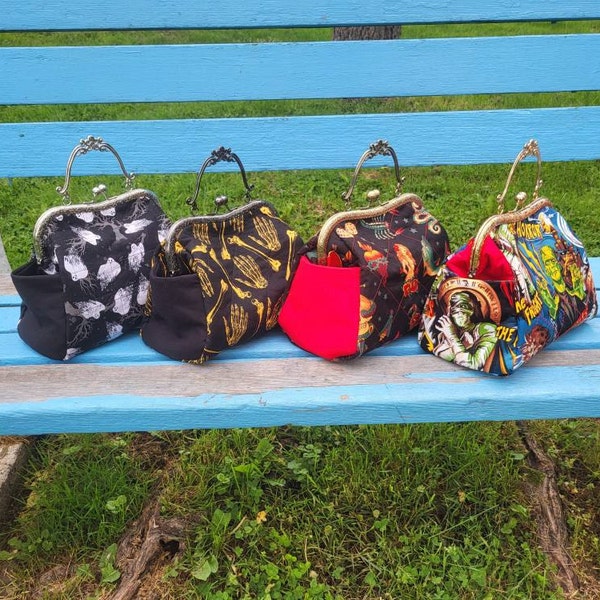 Instant Download Kiss Clasp Bag Sewing Pattern Instant Mold Kiss Clasp ...