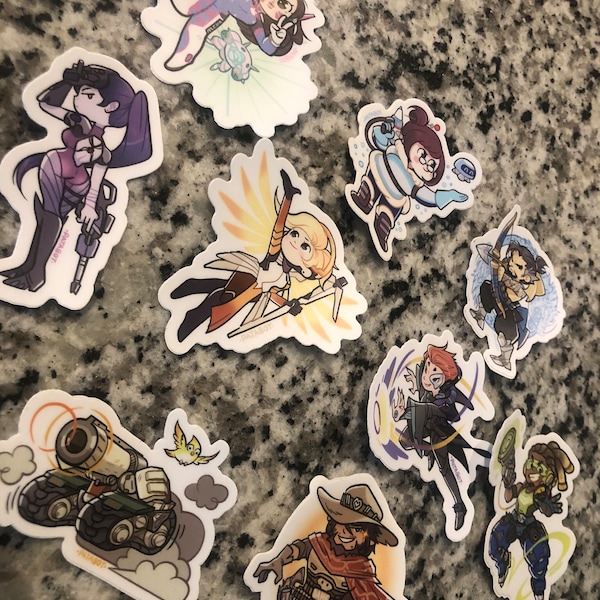 Overwatch Ult Stickers - Etsy