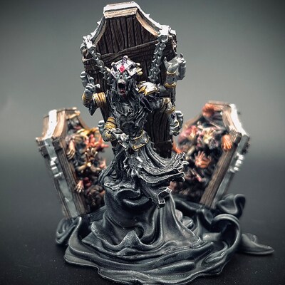 Temple Terrain Set Statues, Columns, & Coffins Terrain Essentials 3D ...