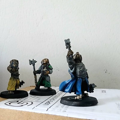 Undead Anubis, Ancient Egyptian God King Archvillain Games Printed ...