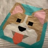 Corgi Quilt Block Pattern Dog Puppy PDF Instructions for 6 Inch, 12 ...