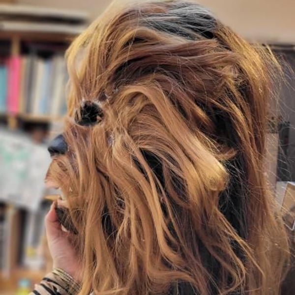 Chewbacca Mask Foam Templates and Hairing - Etsy