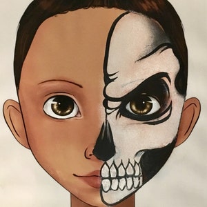 Face Painting Sonic Tails Knuckles Board, Face Paint Design Menu Board ...