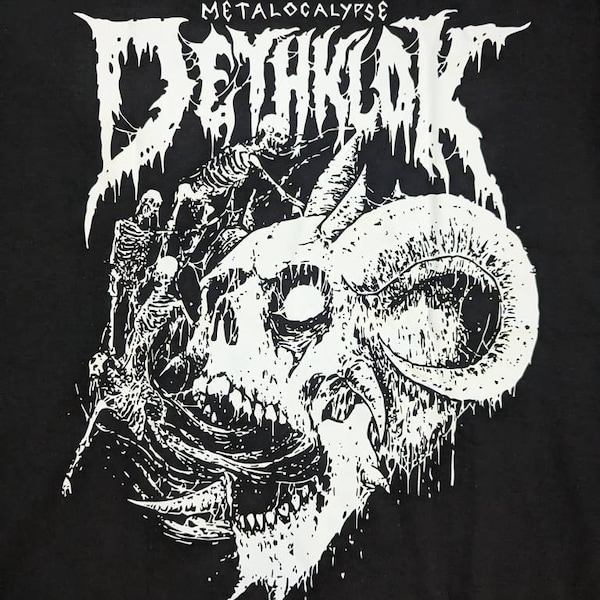 Dethklok Metalocalypse Death Metal Band New Gildan T-shirt USA Size - Etsy