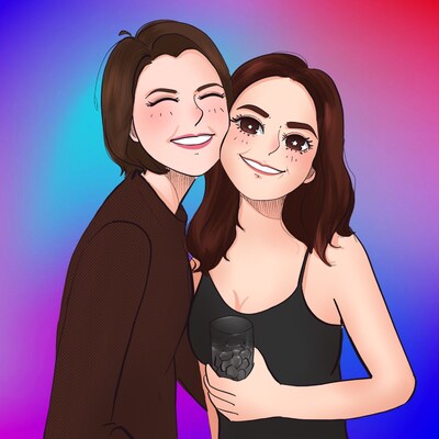 Custom Cute Cartoon Portrait, Cute Anime Portrait, Illustration ...