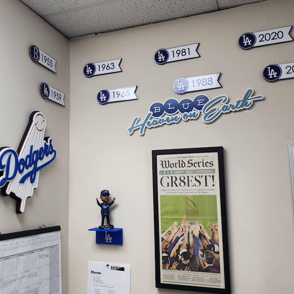 Custom Welcome to Dodger Stadium Sign - Etsy