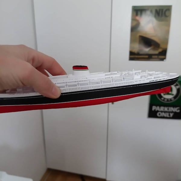SS Andrea Doria Model 1 Foot in Length, Deluxe Display Model by ...