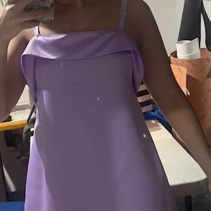 Inés Dressminimalist Dress Patternmini Dress Pattern Strap Dress ...