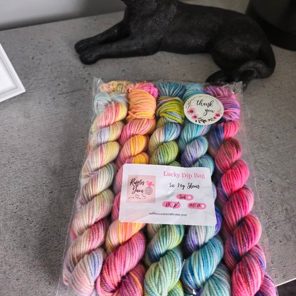 Autumn Shades - Ruffles Scrapcake, 150g Ruffles Hand Dyed Yarns, DK ...