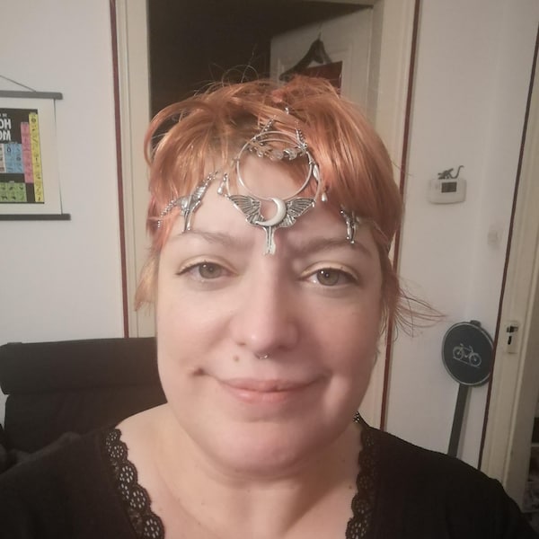Miss World Vintage Beauty Queen Crystal Encrusted Crown Tiara Grunge ...