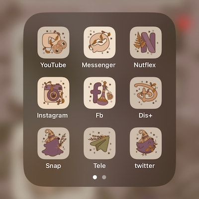 Witch Ios 14 Icons Witchcraft App Icons Pack Witchy Instagram Highlight ...