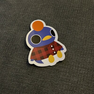 Pingki Penguin Blue Buddy Thigh High Socks - Etsy