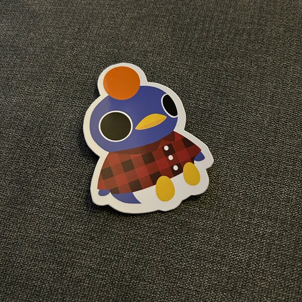 Pingki Penguin Blue Buddy Thigh High Socks - Etsy