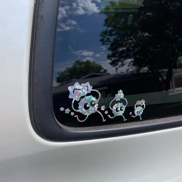 Moogle Vinyl Peeker Sticker Final Fantasy Car Safe - Etsy