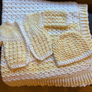 Digital PDF Crochet Pattern: Crochet Baby Blanket Pattern With Easy ...