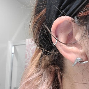 Helix Clicker Hoop Opal Helix Ring Earring Helix Piercing - Etsy