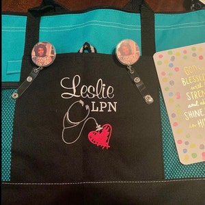 Personalized Monogrammed CNA Tote Bag Nurse Nursing Gift RN LPN Bsn ...