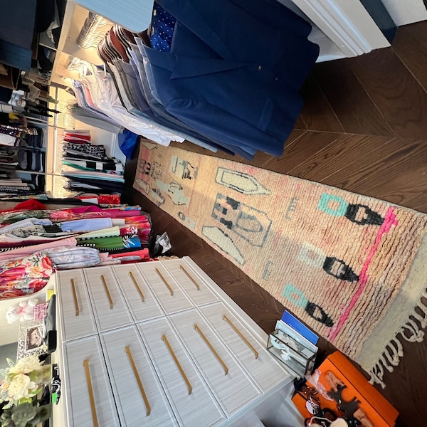 Runner Rug - Hallway Runner - Genuine Lamb -runner Rug Moroccan ...