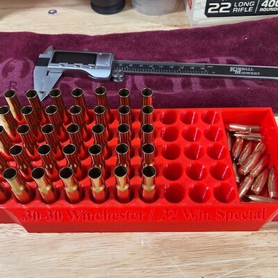 Jumbo Rifle Reloading Tray 100 Count Master - Etsy