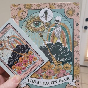 The Audacity Deck Skeleton Audacity Tarot Deck Tarot Card - Etsy
