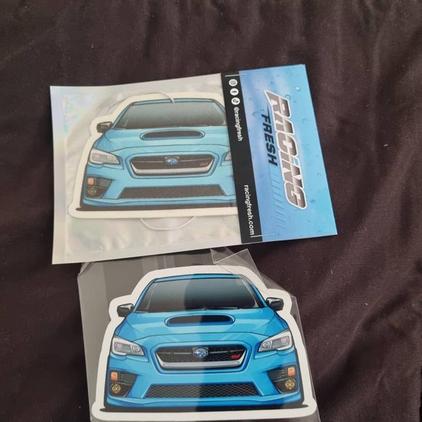 Vehicle Rules Funny Air Freshener + Vinyl Sticker Fragrance Scent Car ...