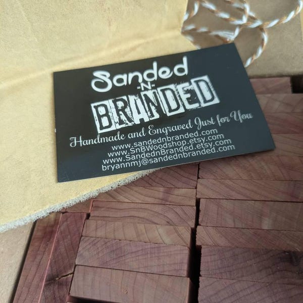 24pc Aromatic Cedar Planks READY TO SHIP, Cedar Block, Eastern Red ...