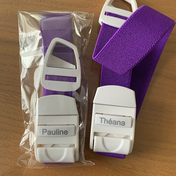 ROLSELEY Custom Buckle Personalised Quick and Slow Release Medical ...