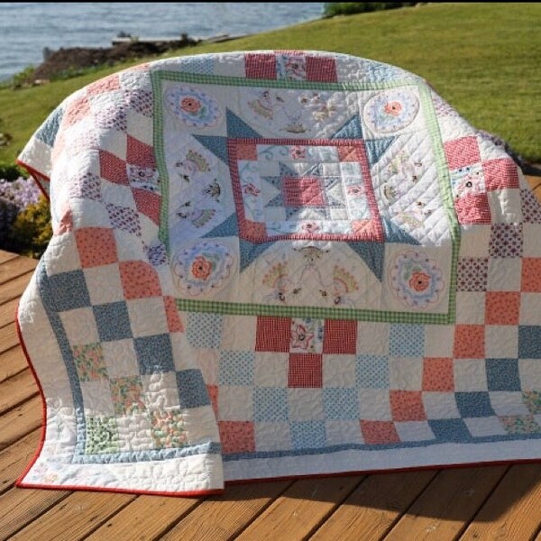 Personalized I-spy Quilt - Etsy