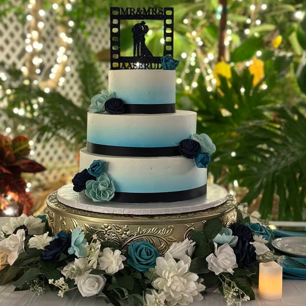 Movie Wedding Cake Topper,movie Themed Wedding Cake Topper,custom Movie ...